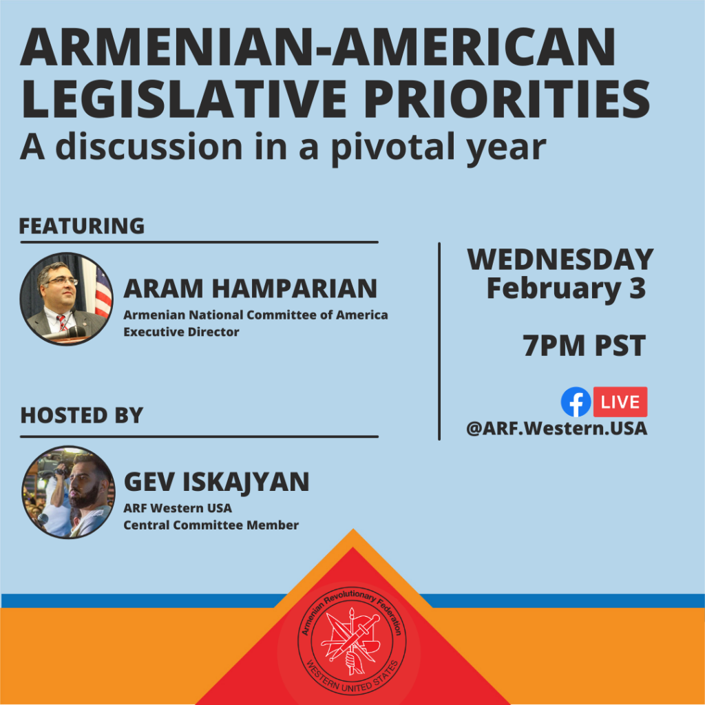 Interview with Aram Hamparian - ARF Western U.S.A.